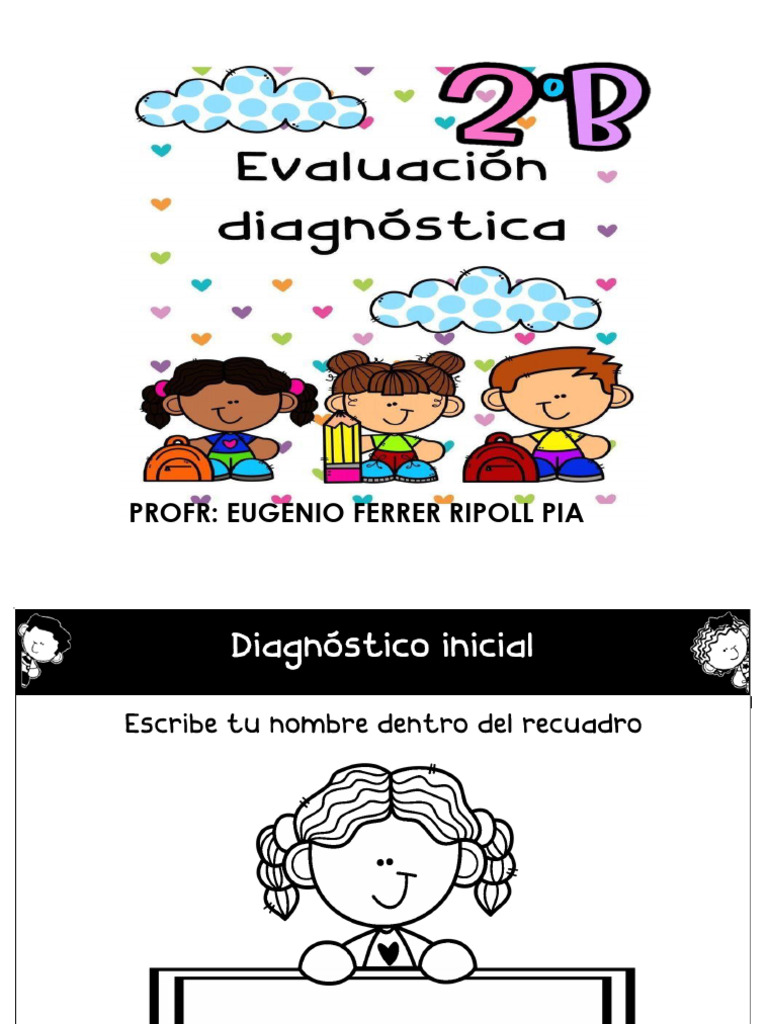 Fichas Diagnostico Profr Eugenioo Ferr (2) | PDF