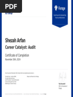 Forage Certificate | PDF