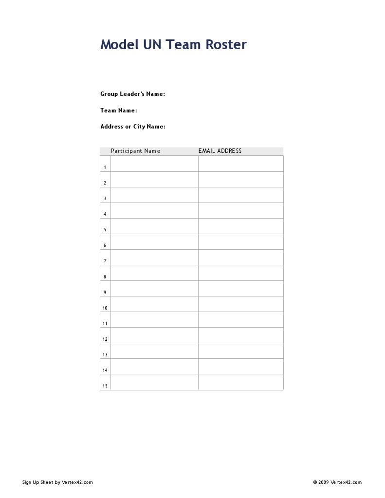 Official Basic Team Roster Roster | PDF | Computers | Career & Growth