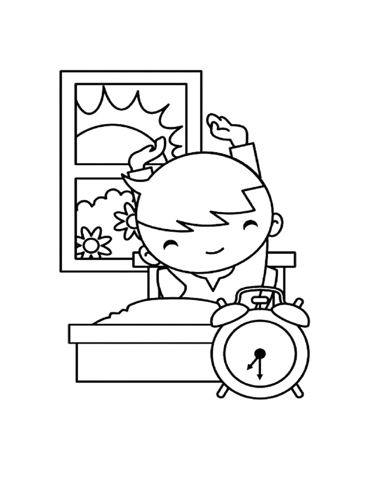 Morning Colouring | PDF