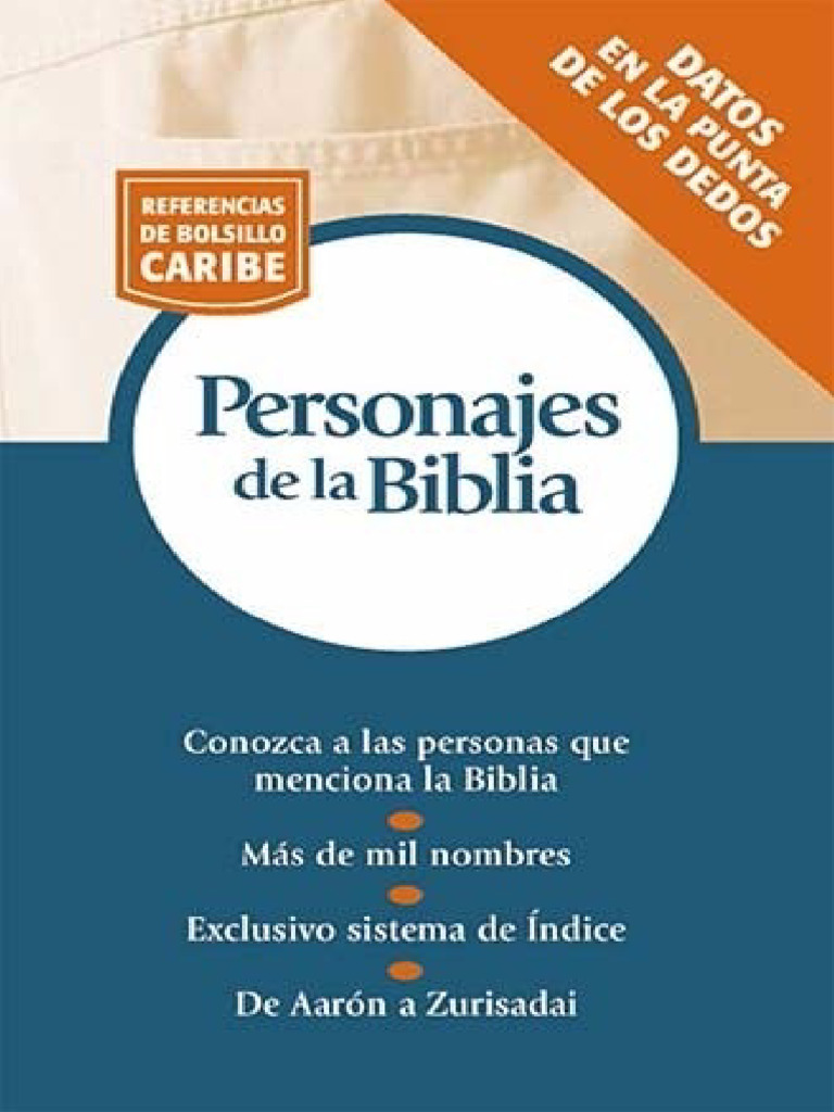 Personajes de La Biblia Dinamica | PDF | Jesús | espíritu Santo