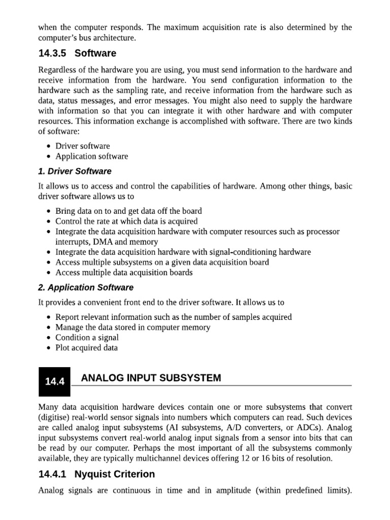 Data Acquisition | PDF