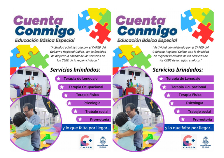 Afiche Promocional - Cuenta Conmigo | PDF