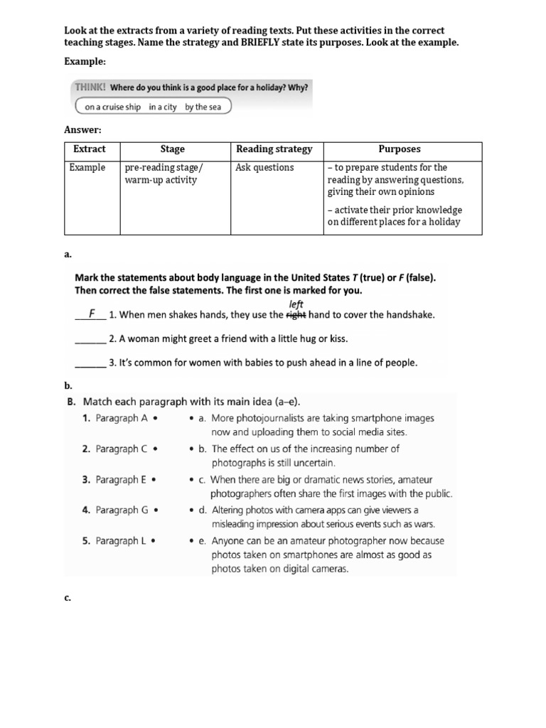 Practice - Steps of Teaching Reading | PDF