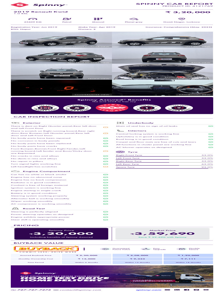 Shareable Report Lead - 4121769 | PDF | Car | Car Body Styles