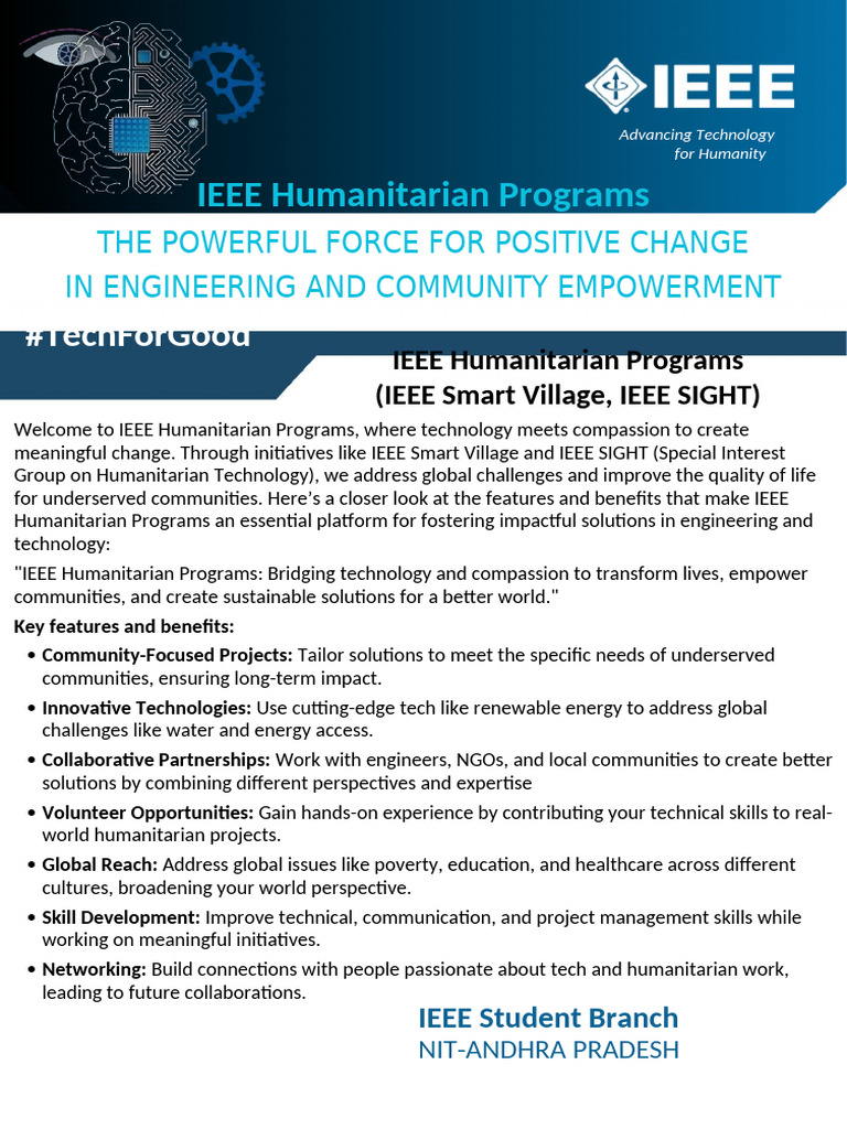 Humanitarian Programs | PDF