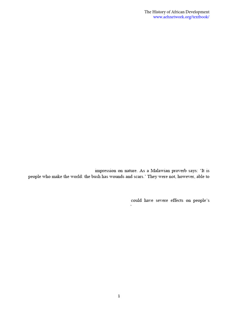 Pre-Colonial African Production Systems | PDF | Agriculture | Africa