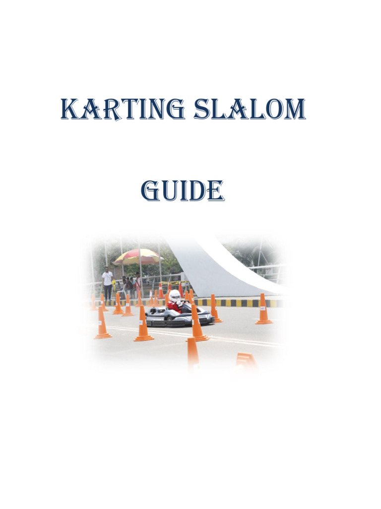 Karting Slalom Event Setup Guide | PDF | Motorsport