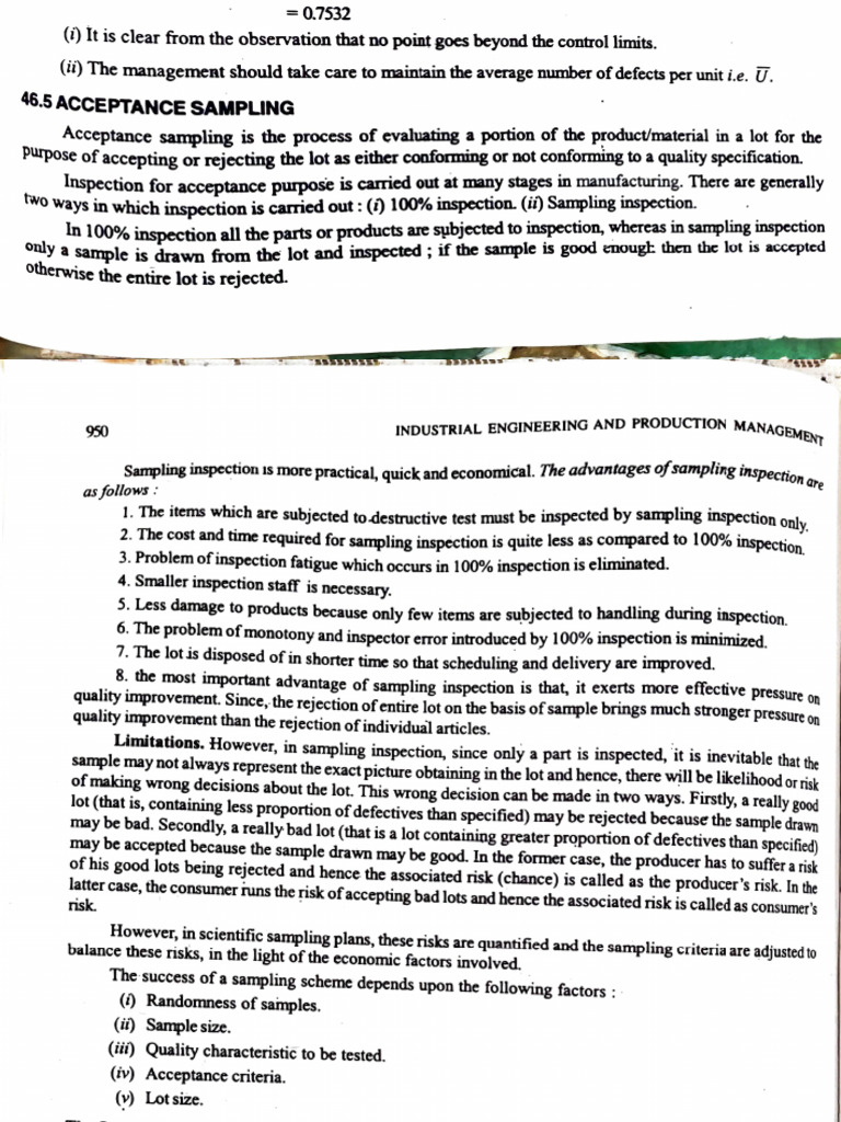 Acceptance Sampling | PDF | Mathematics | Evaluation Methods