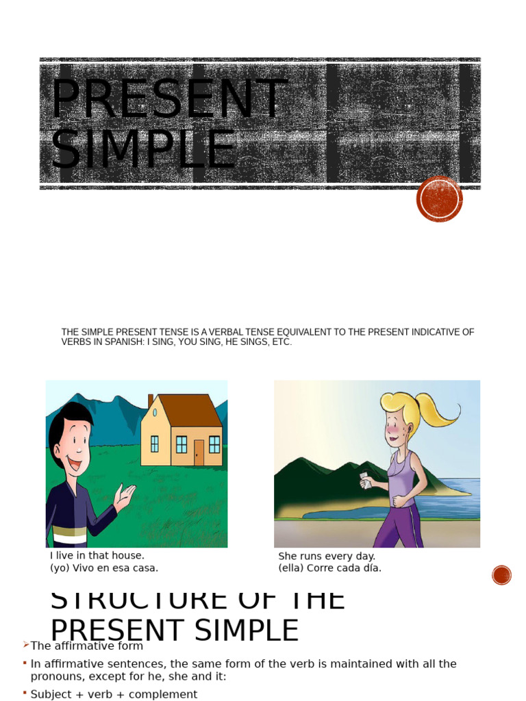 Present Simple Ingles | PDF | Linguistics | Grammar
