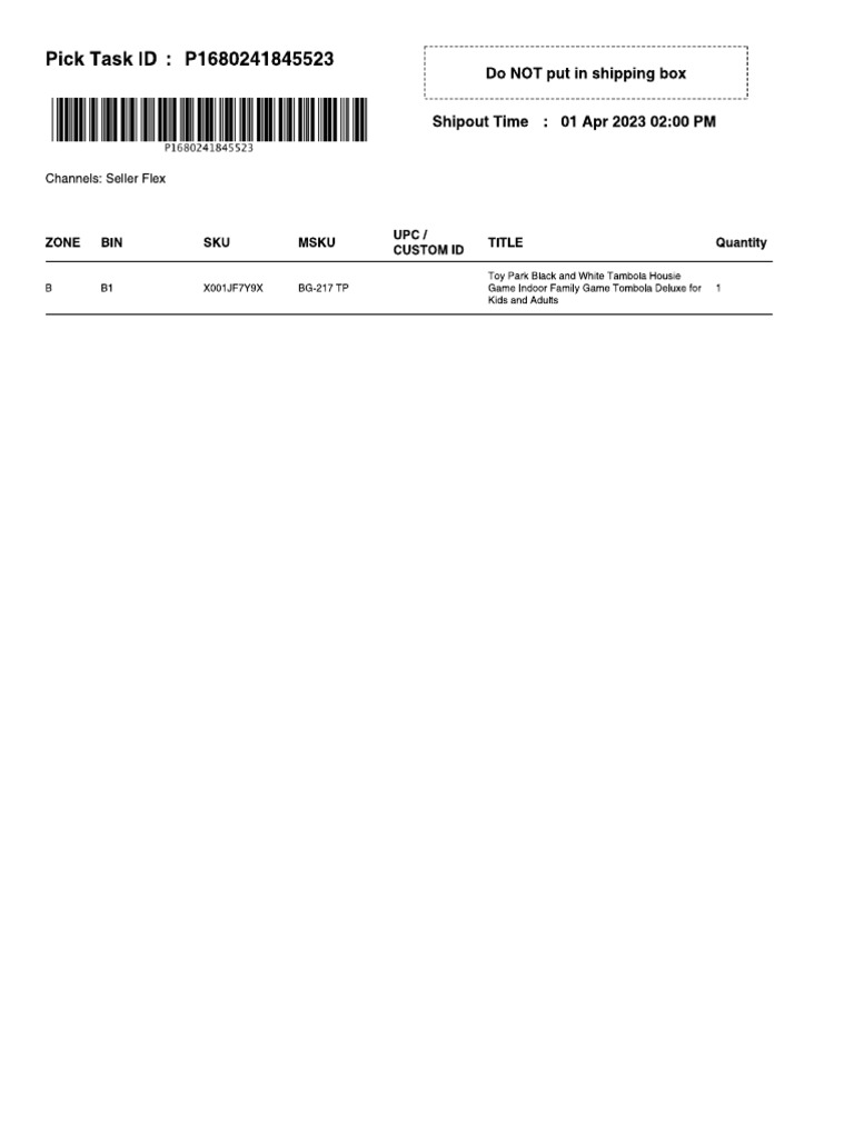 001 QZ Tray PDF Print | PDF