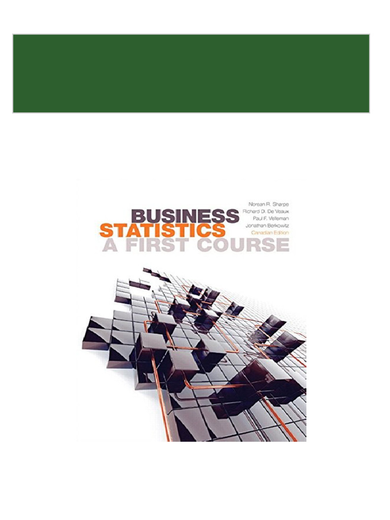 (Ebook PDF) Business Statistics A First Course First Canadian Edition | PDF | Regression ...