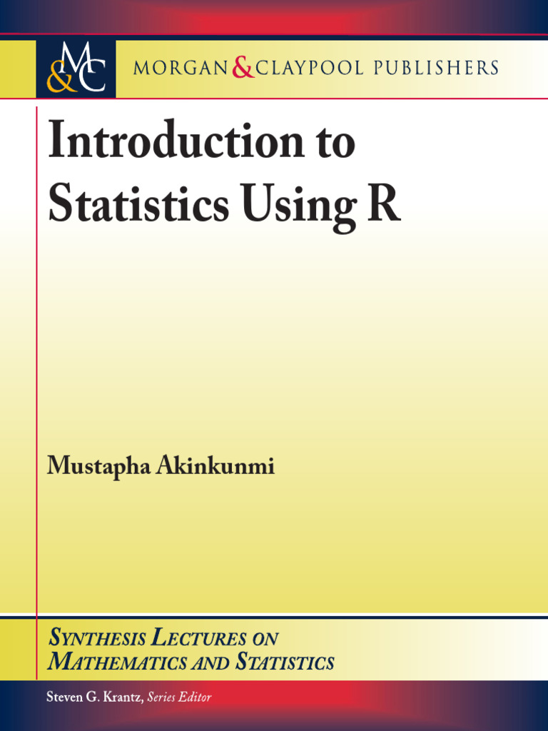 Introduction To Statistics Using R | PDF | Level Of Measurement ... Introduction To Statistics Using R | PDF | Level Of Measurement ...