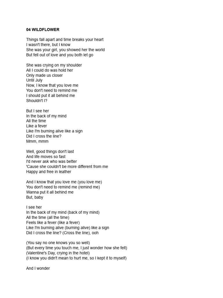 04 Wildflower | PDF