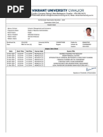 Invigilation Duty Chart | PDF