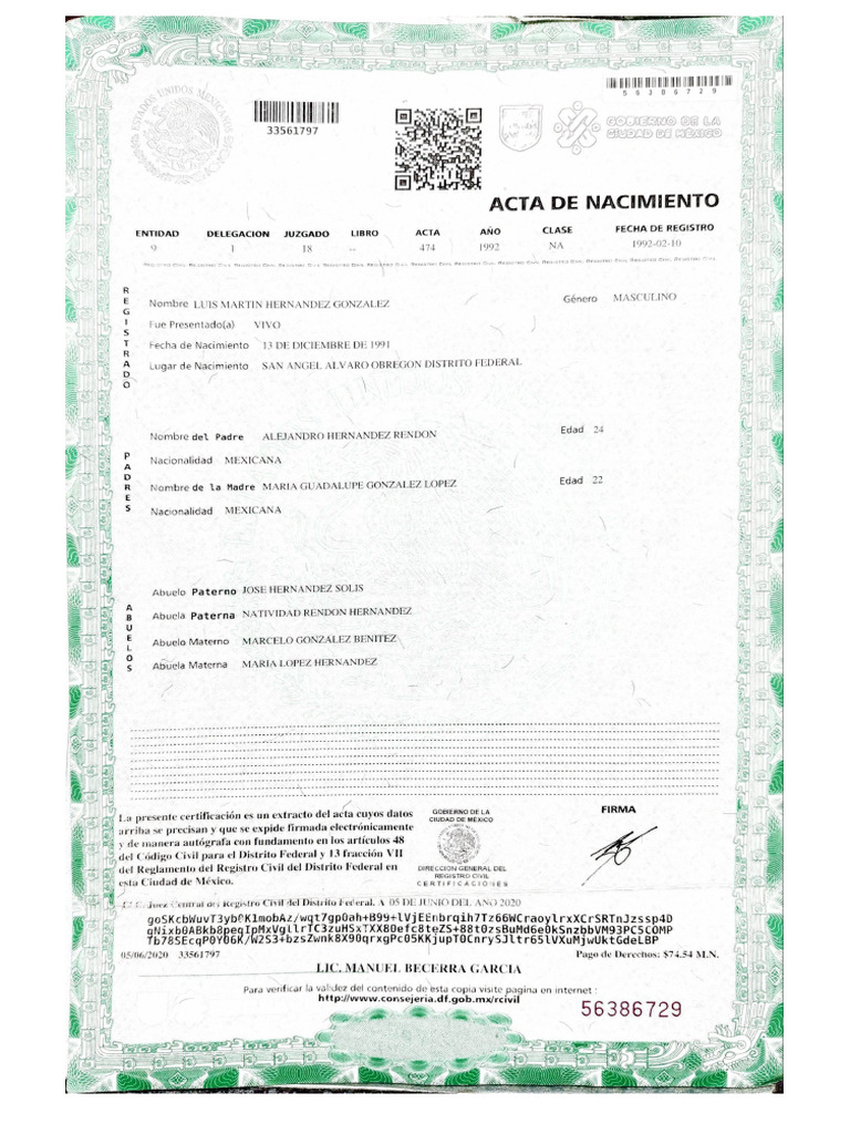 Acta Luis (p2) | PDF