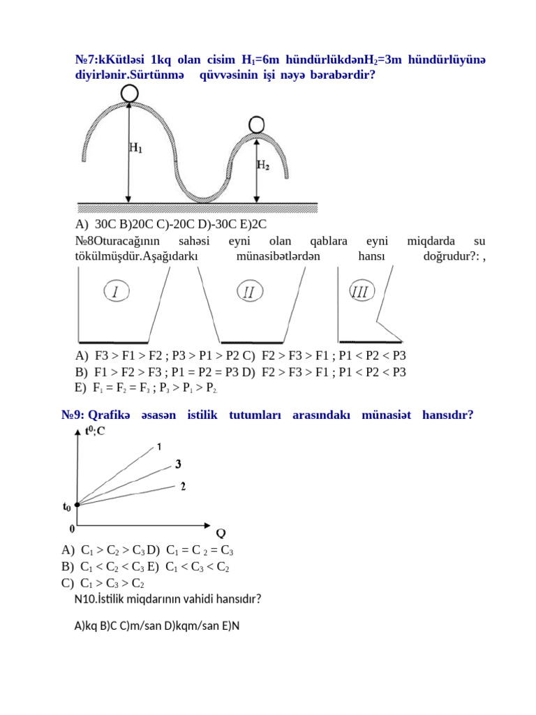 Olimpiada Fiz 8snif 2 | PDF
