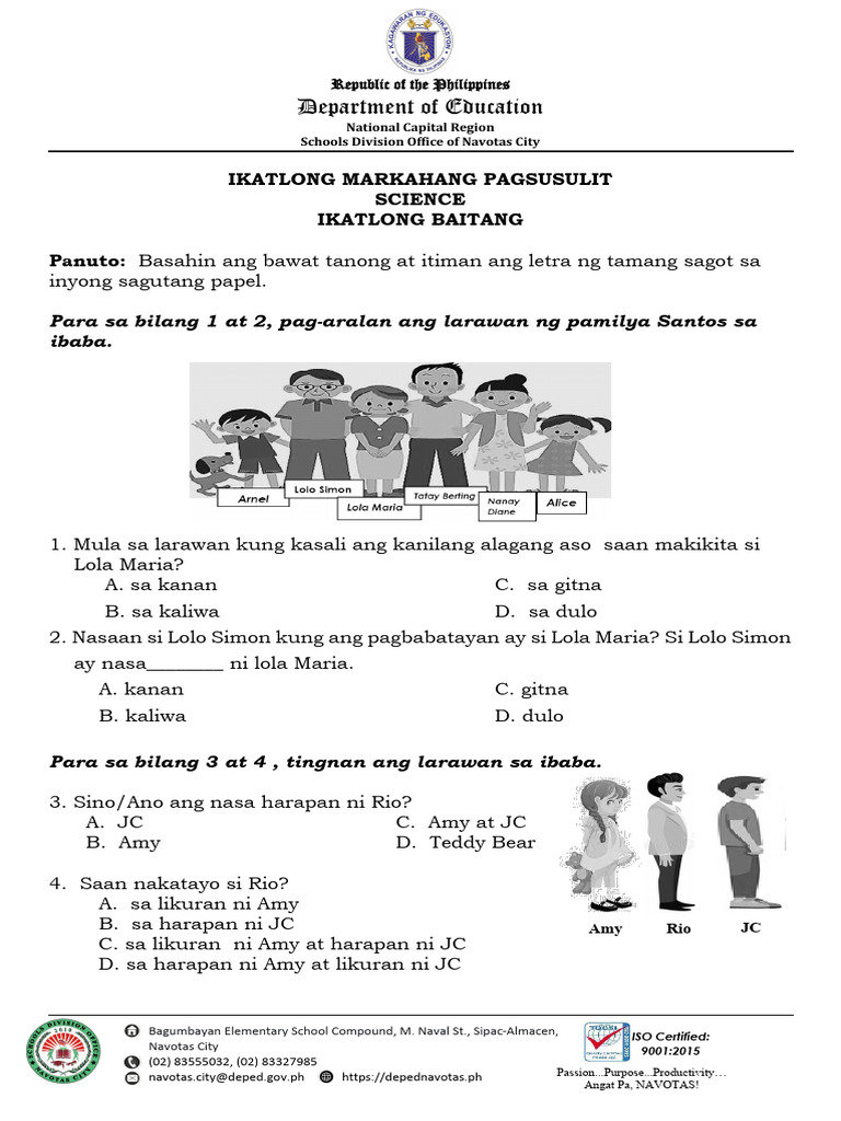 Grade 3 Science | PDF