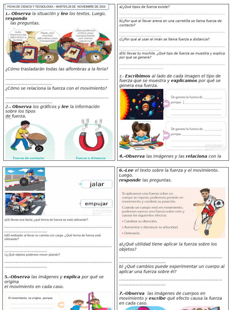 Ficha CyT - 21 Noviembre 2024 | PDF