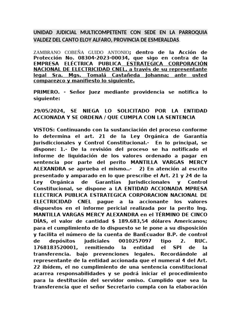 MULTA | PDF | Sentencia (ley) | Juez