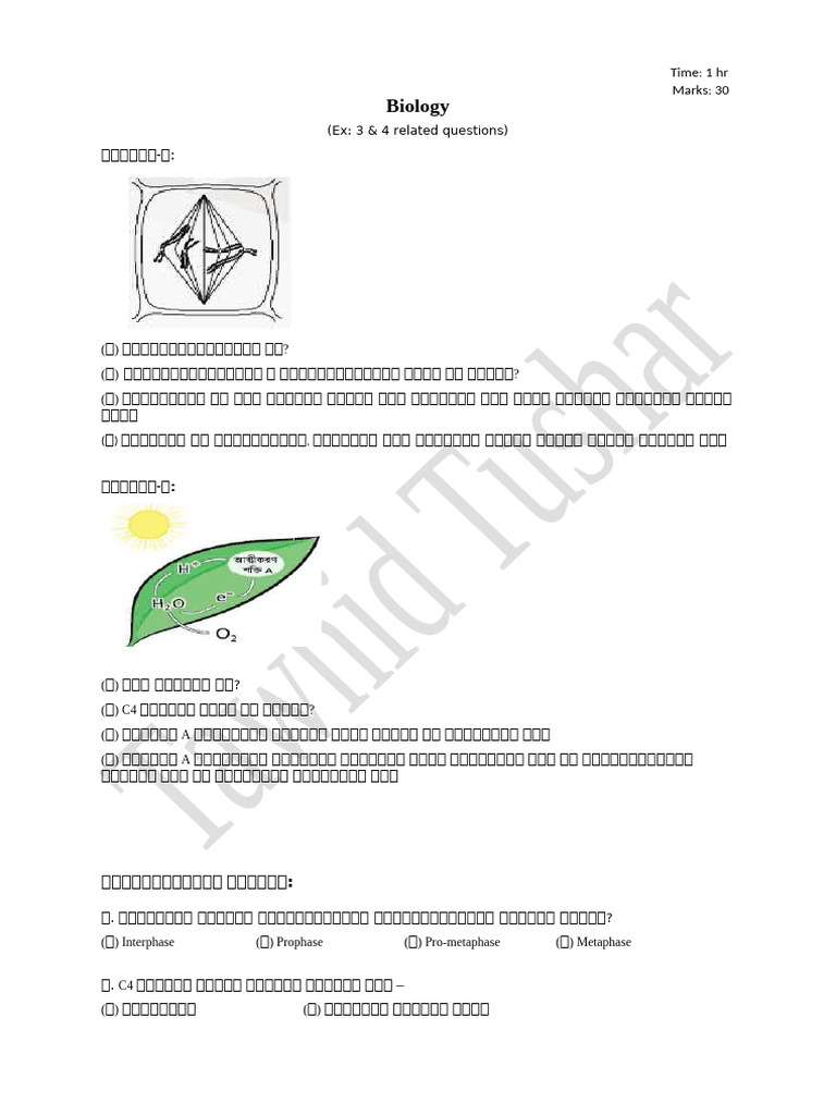 Biology 3,4 Chapter | PDF