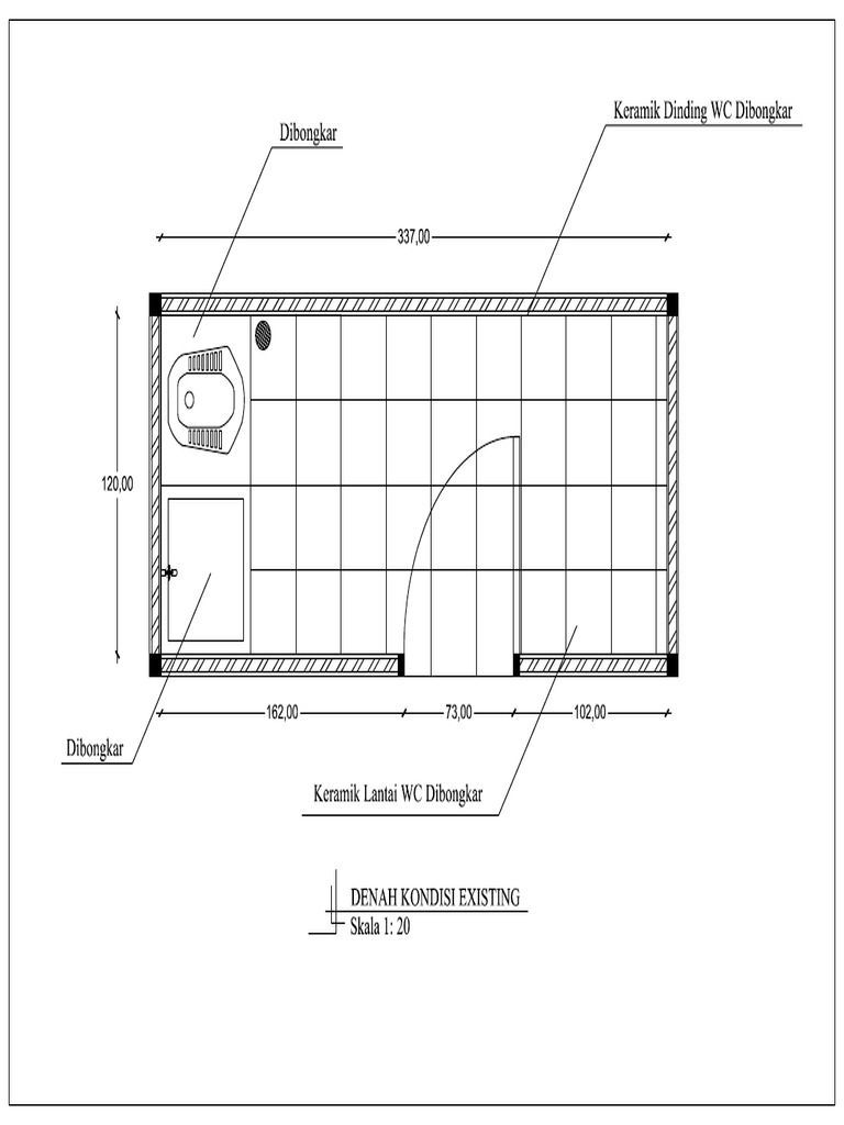 Pek Renov Toilet Bank Kalteng | PDF