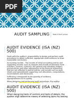 ISA 530: Audit Sampling Standards | PDF | Audit | Sampling (Statistics)