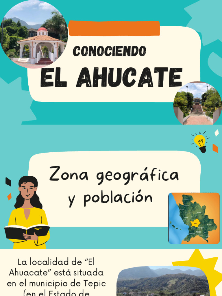 El Ahuacate: Tradiciones y Población | PDF