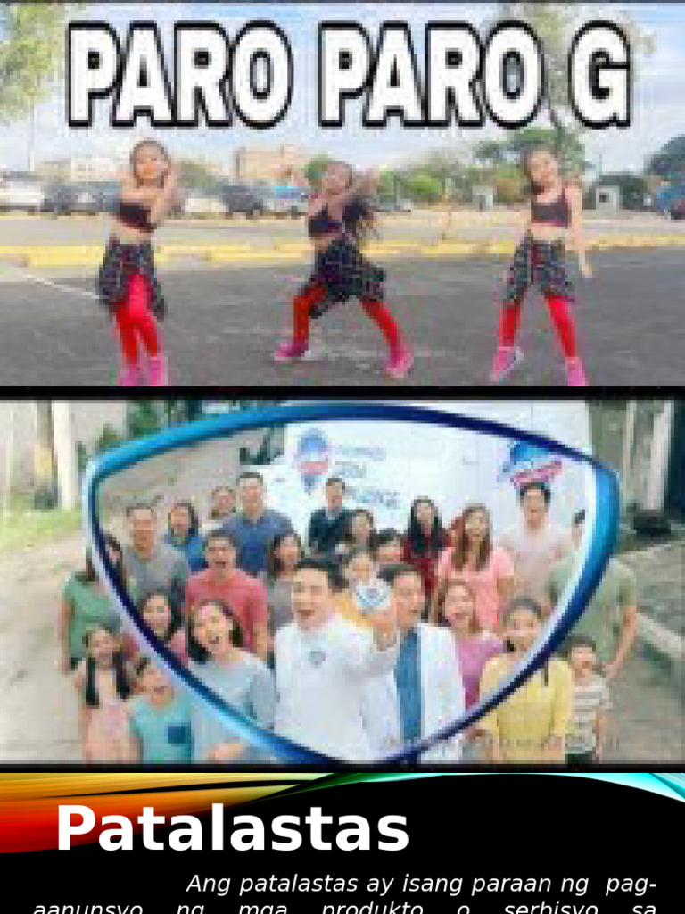 Filipino 4 Q3 Week 1 - Patalastas | PDF