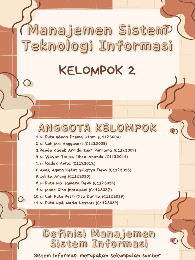 Tugas 12 - Kelompok 2 - 3a - Manajemen Sistem Informasi | PDF