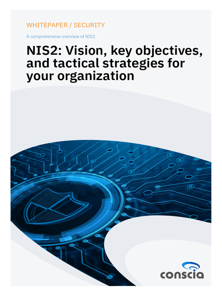 Conscia Nis2 Whitepaper - en | PDF | Computer Security | Security