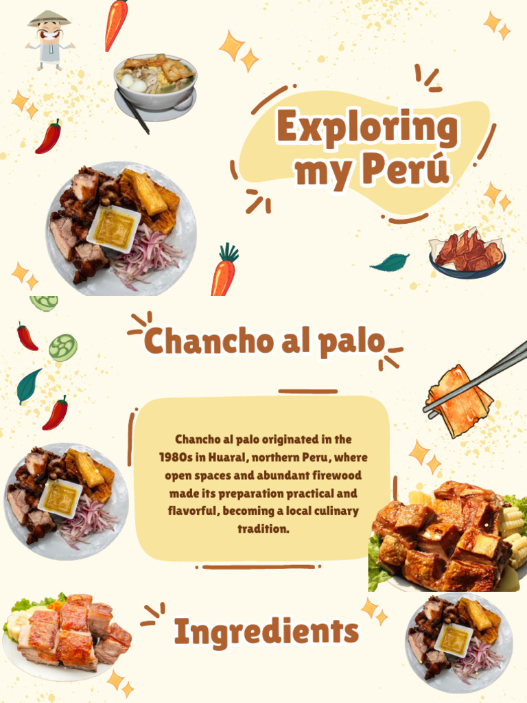 Brown and Beige Ilustrative Food Journal Presentation | PDF | Food And ...