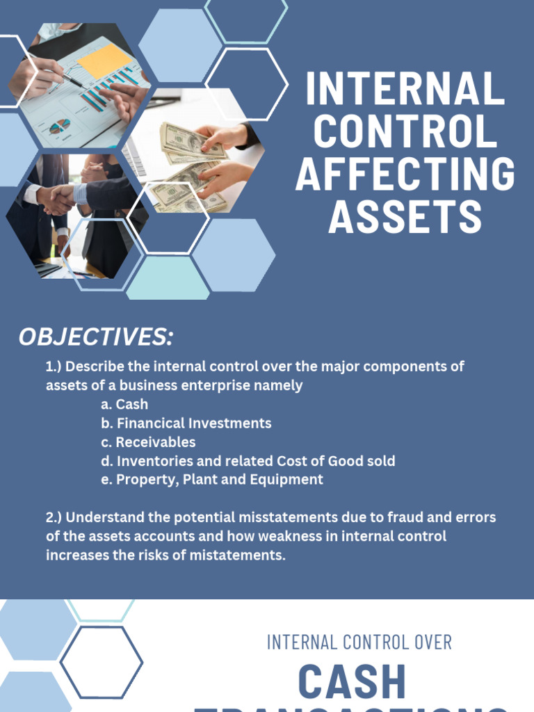 Internal Control Affecting Assets | PDF | Audit | Cash