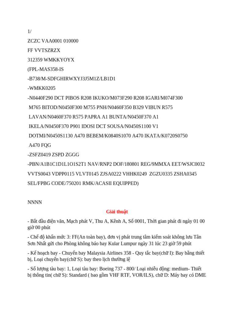 Aftn Messages Bailam | PDF