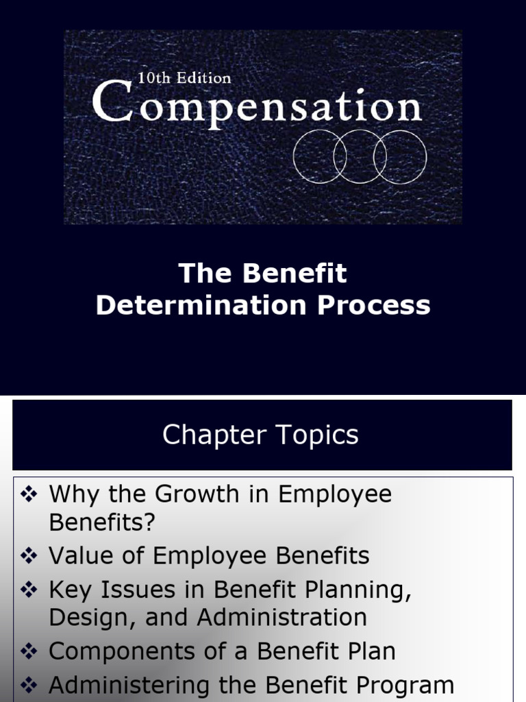 The Benefit Determination Process | PDF | Employment | Employee Benefits