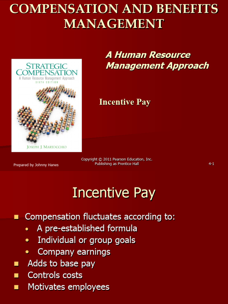 Incentive Pay | PDF | Incentive | Employment