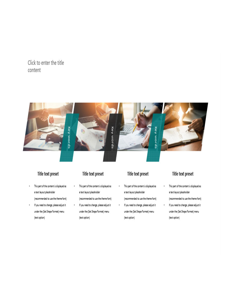 Text Layout Placeholder Guide | PDF