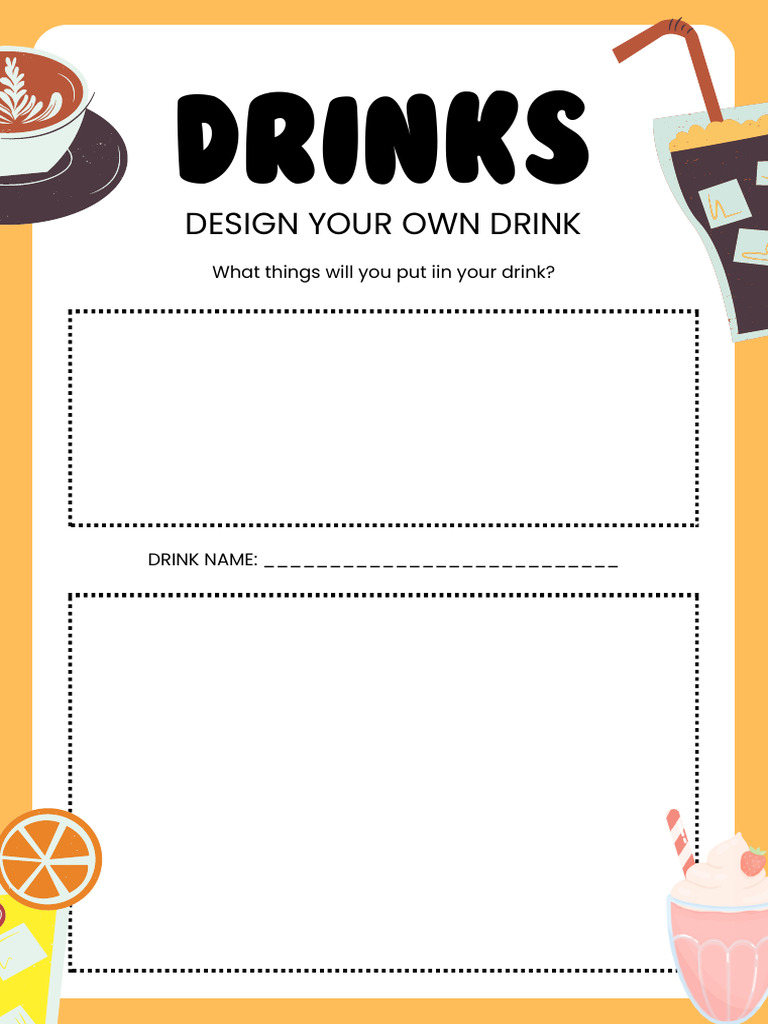 MOON Design Your Own Drink | PDF