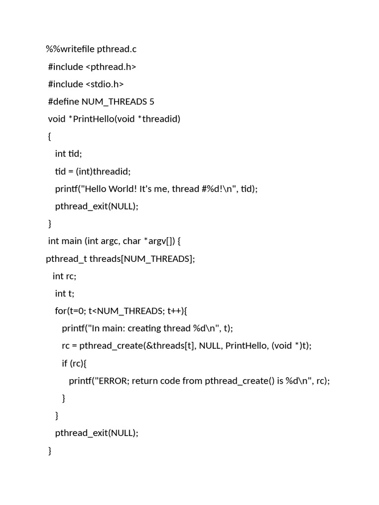 Pthread Openmp Google Colab | PDF