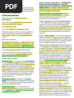Rule 41 Appeal From The Regional Trial Courts Section 1. Subject of ...