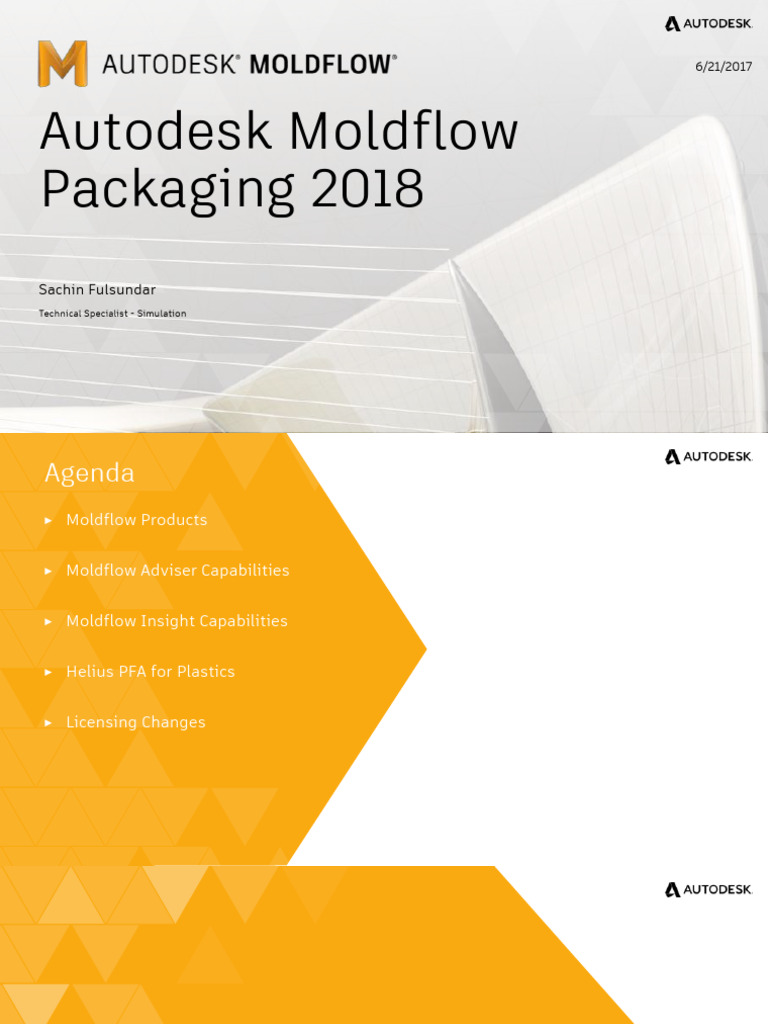 Autodesk Moldflow 2018 Product Packaging and Helius PFAVer01 | PDF | Simulation