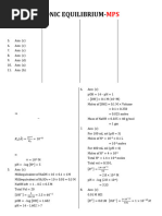 Work Sheet PH and pOH Answers | PDF | Ph | Physical Chemistry