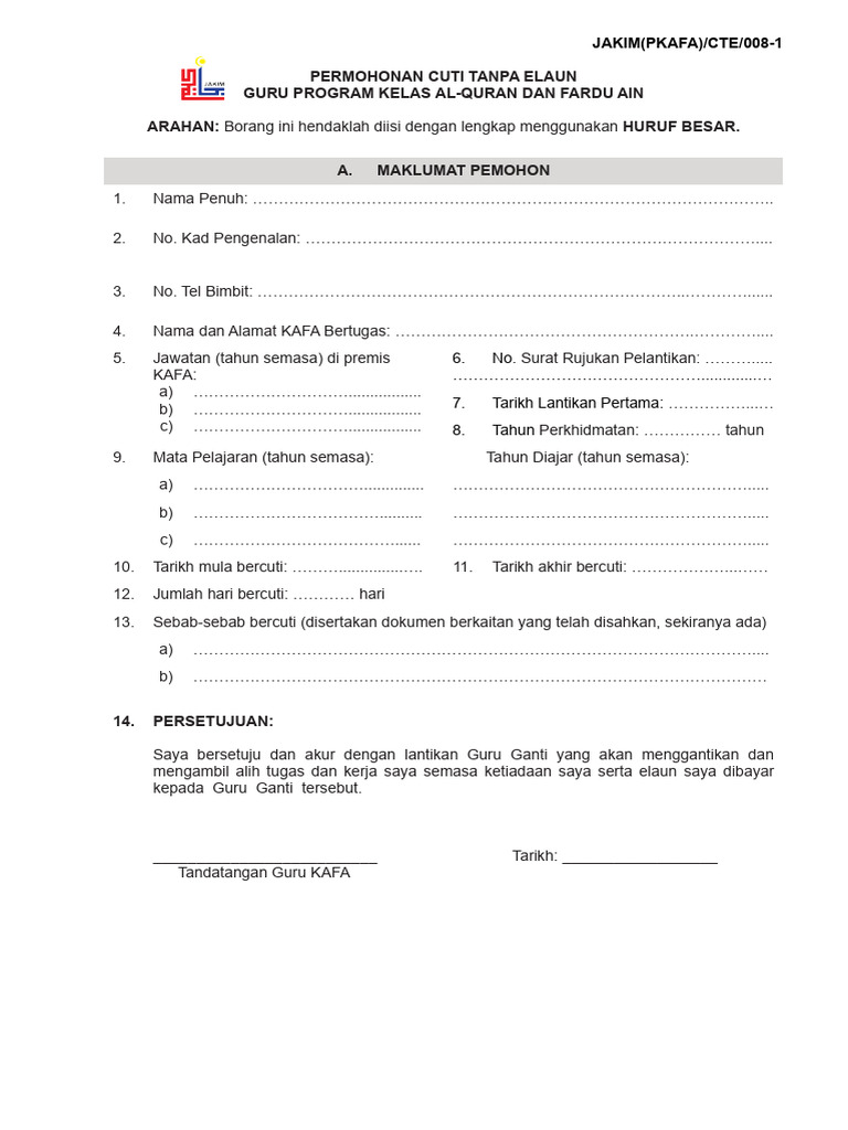 Cuti Bersalin | PDF
