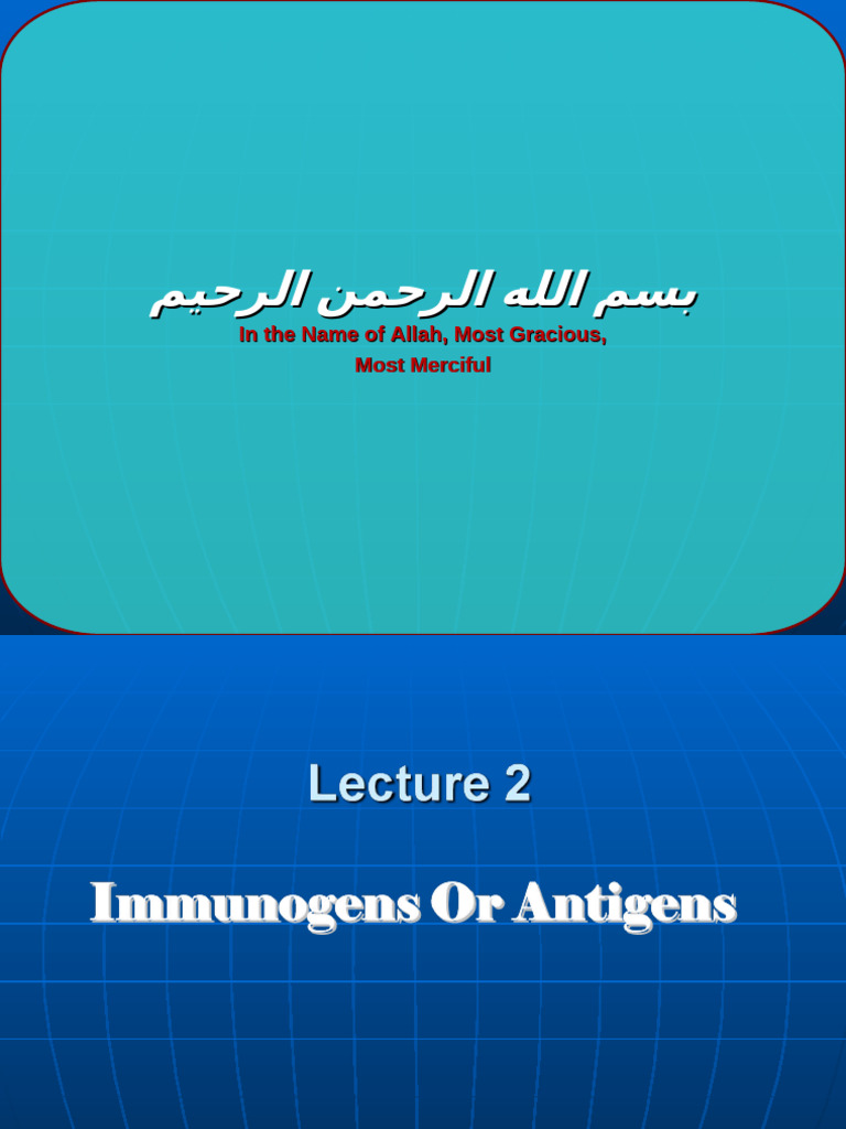Understanding Immunogens and Antigens | PDF | Antigen | Major Histocompatibility Complex