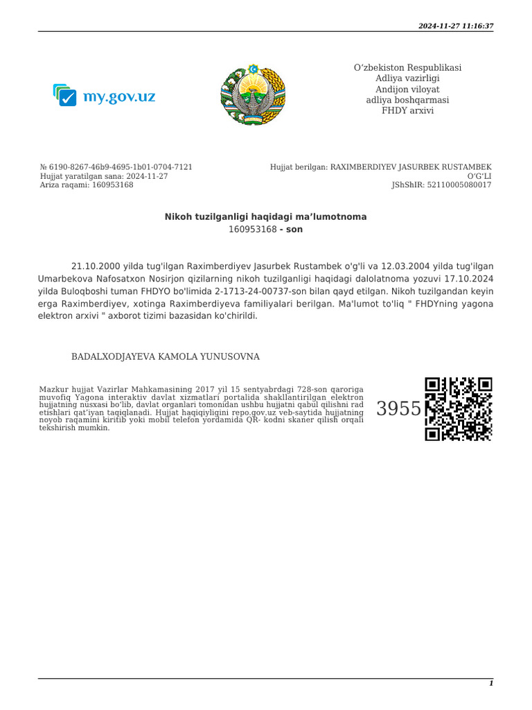 O Zbekiston Respublikasi Adliya Vazirligi Andijon Viloyat Adliya ...