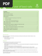 Tool 13 Bedrail Risk Assessment | PDF | Caregiver | Health Care