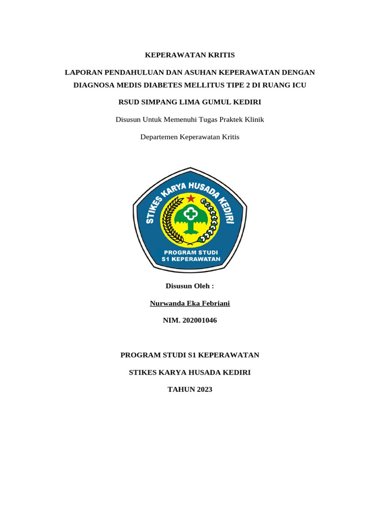 LP DM TIPE 2 ICU | PDF