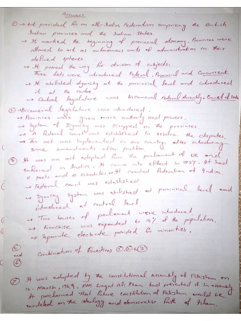 Short Questions 1 | PDF