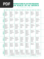 Bible Print Size Comparison Chart | PDF
