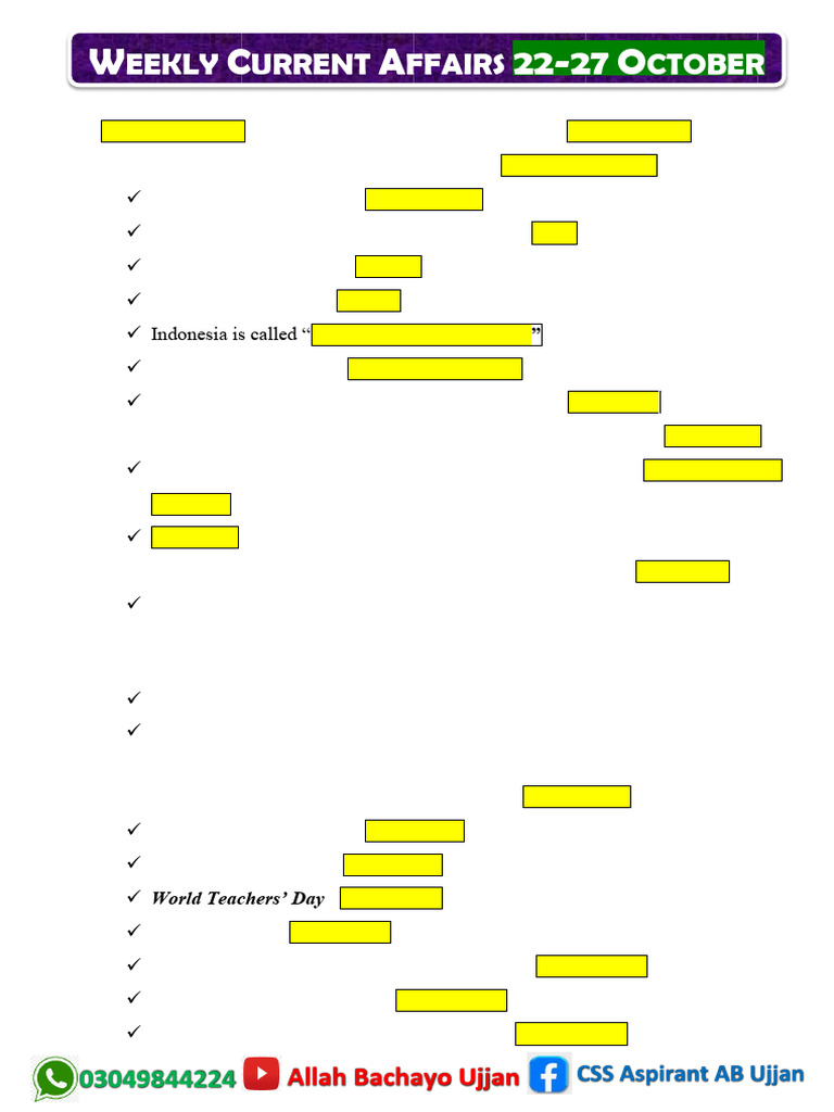 Weekly Current Affiars 22-27 AB Academy | PDF | Planets | Malaria